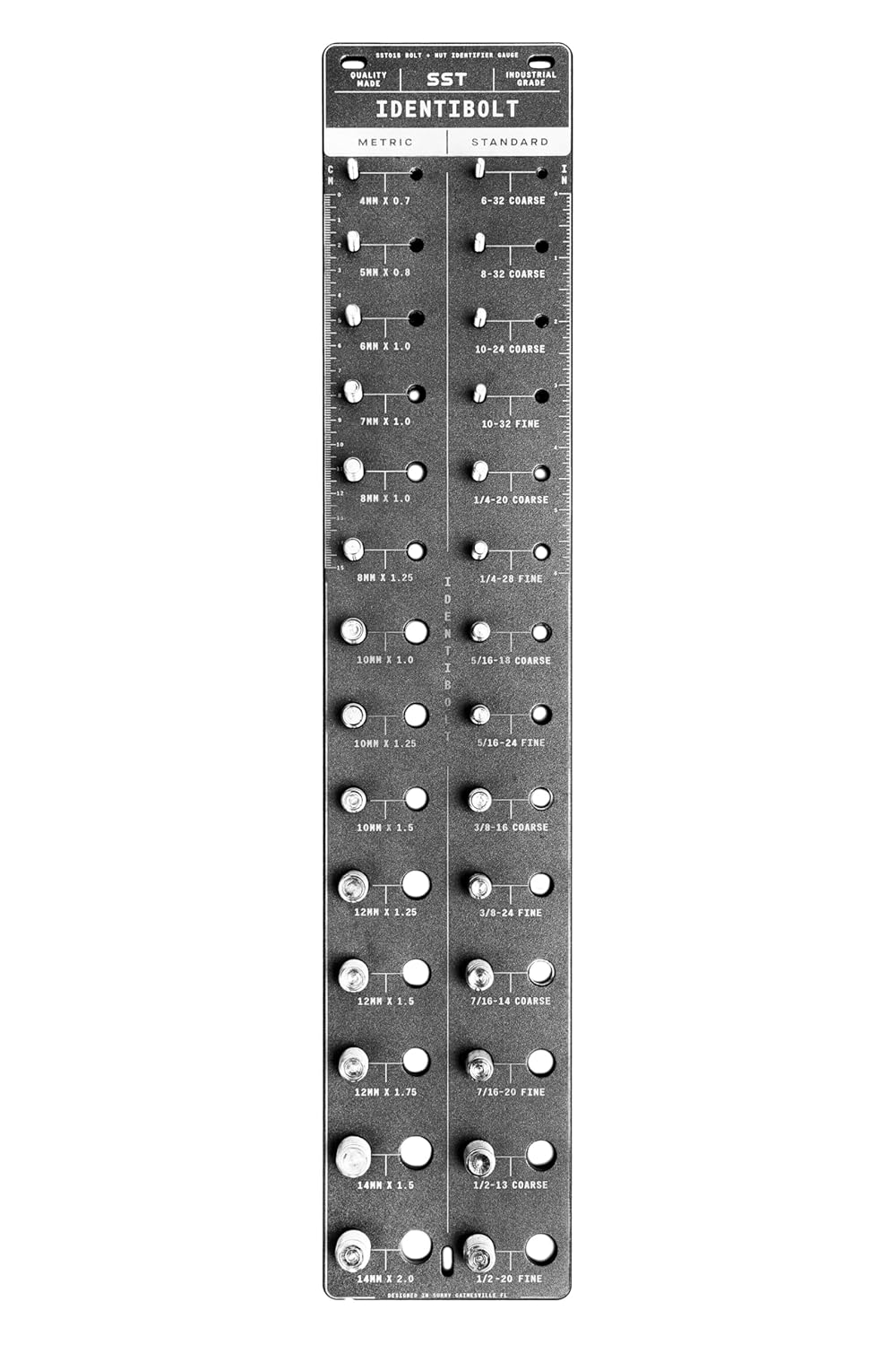 SST Identibolt Bolt and Nut Identifier Gauge - Walmart.com