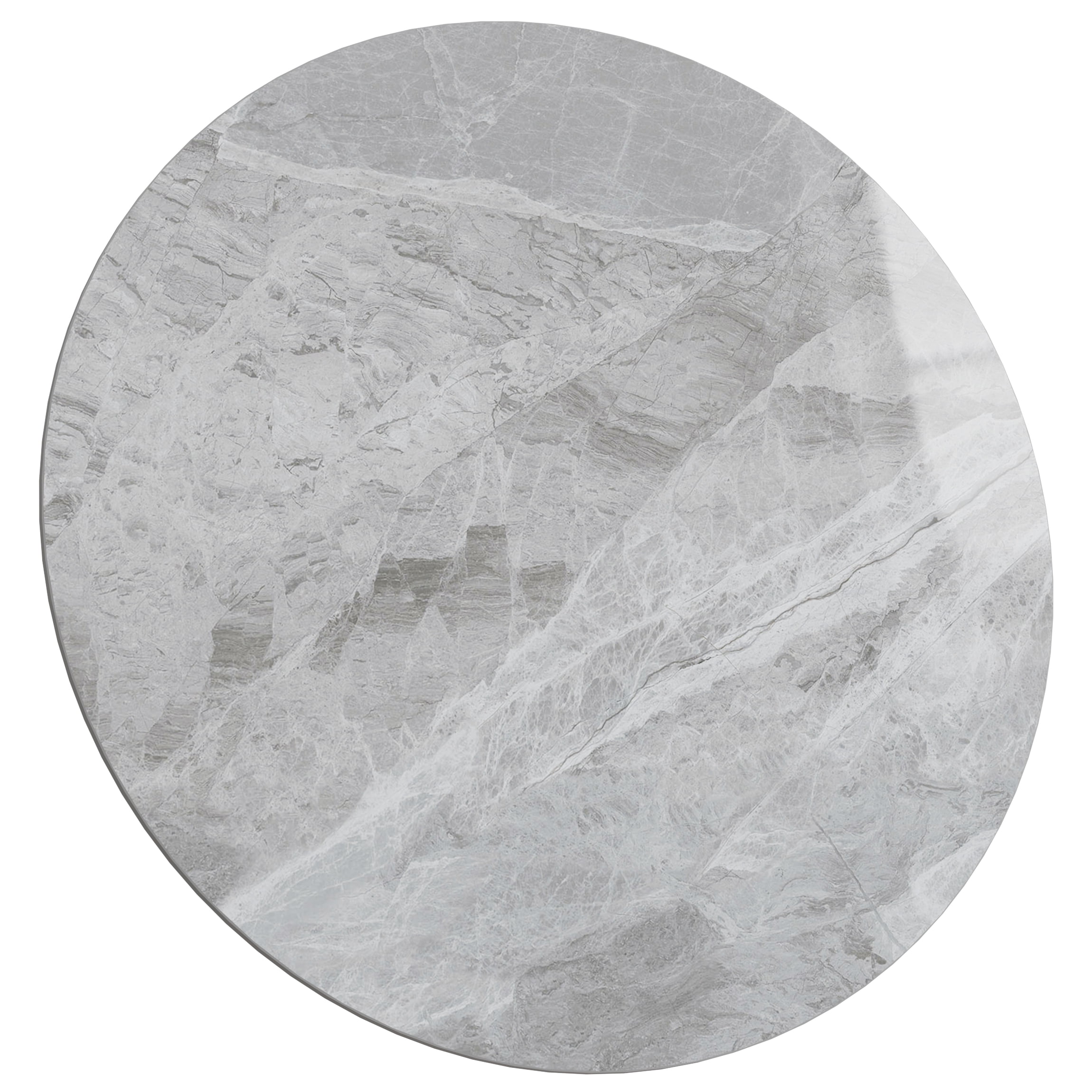 SSTBLEV Round Sintered Stone Table Top, 31.5", 0.43", Gray - Walmart.com