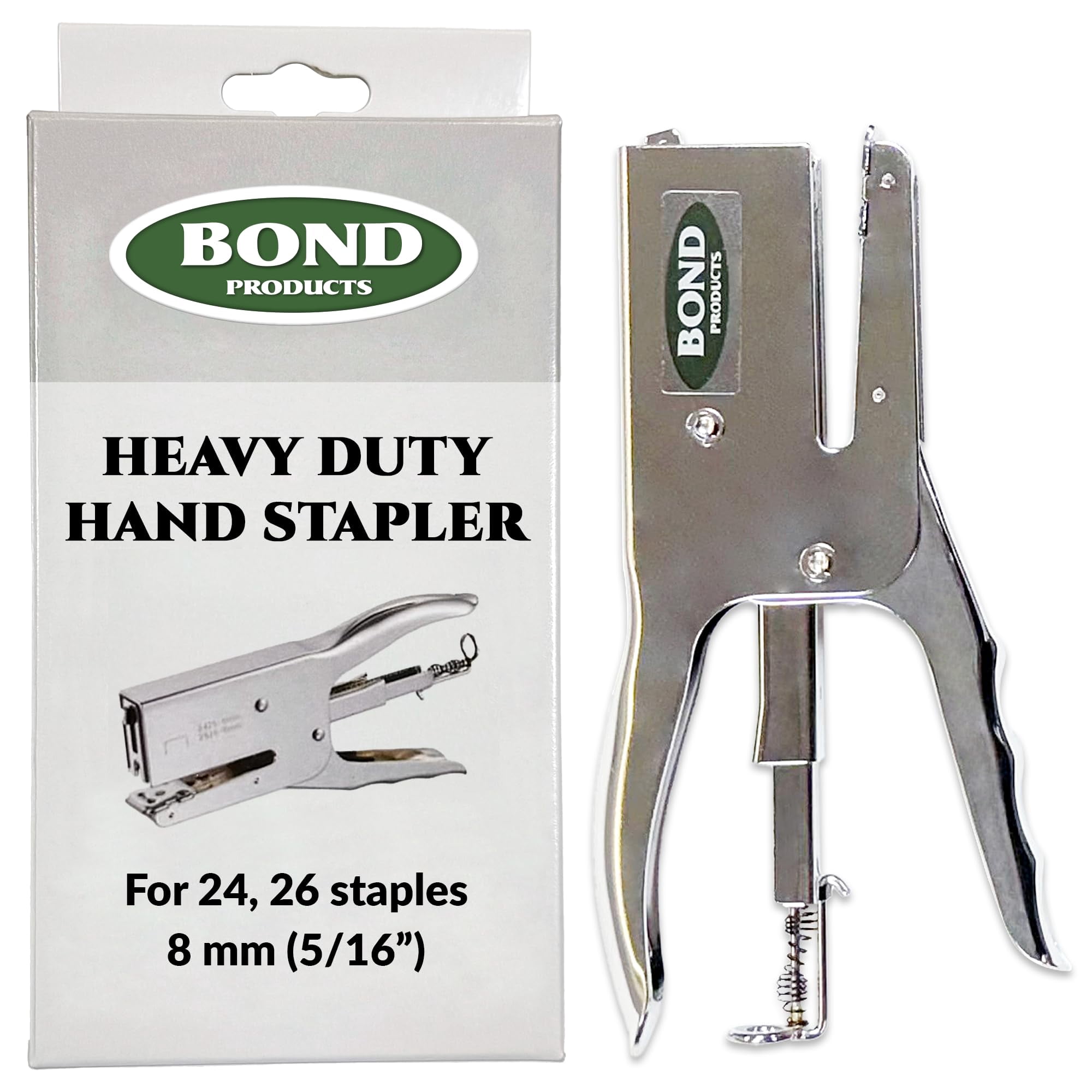 SSTGU81 Bond Heavy Duty Hand Stapler – Plier Stapler for Crafting ...