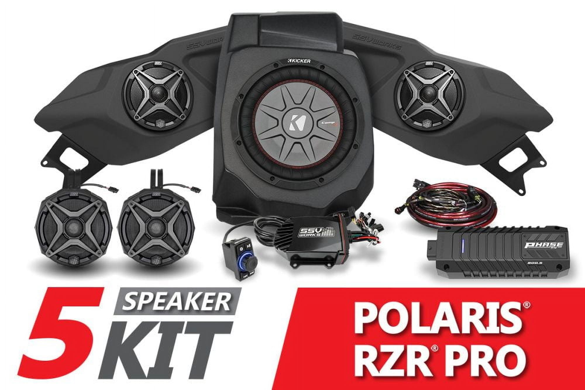 Ssv Works 220-RZ5-Q5A2 Plug and Play 5 Speaker Kit - Walmart.com