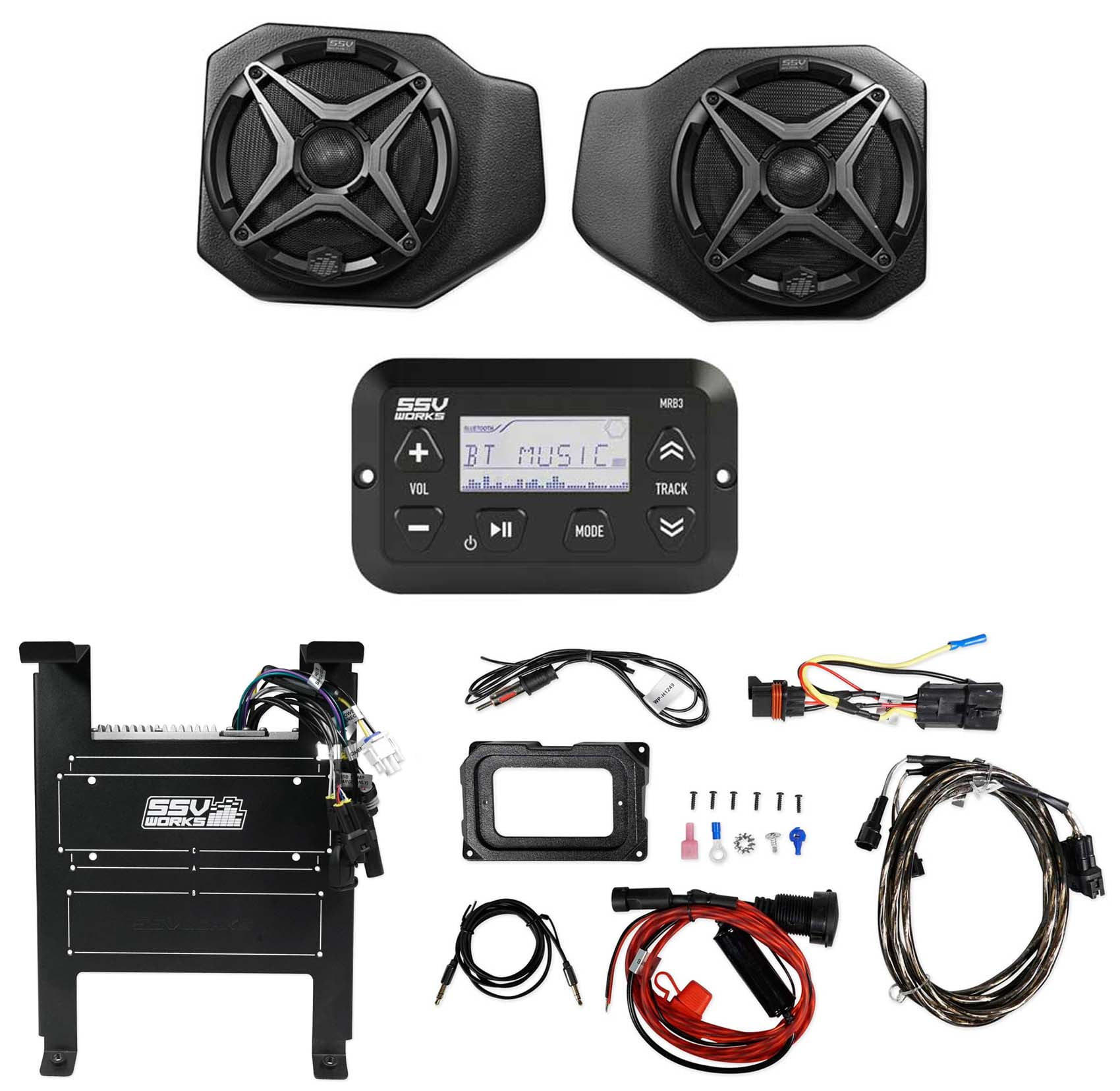 Ssv Works RG4-2A 2 Speaker SSV Kit - Walmart.com