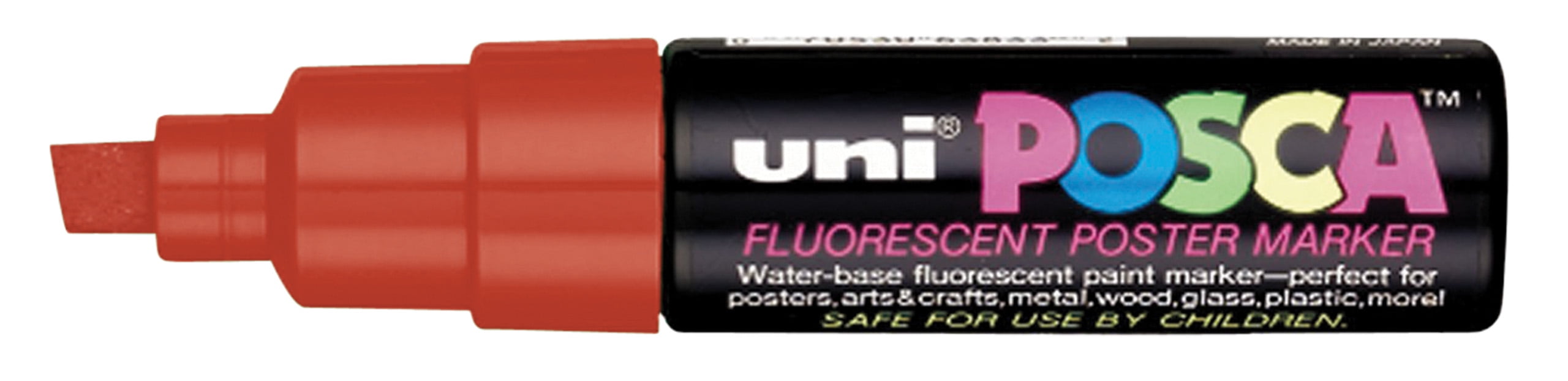 SSWBasics 1/4" Tip Water Based Paint Marker - Fluorescent Orange- Car ...