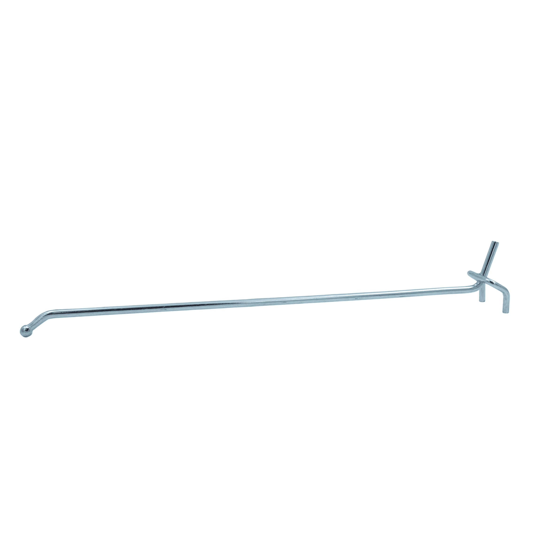 SSWBasics 10 Inch Chrome Pegboard Hooks - 20 Pack of Peg Board Hooks ...