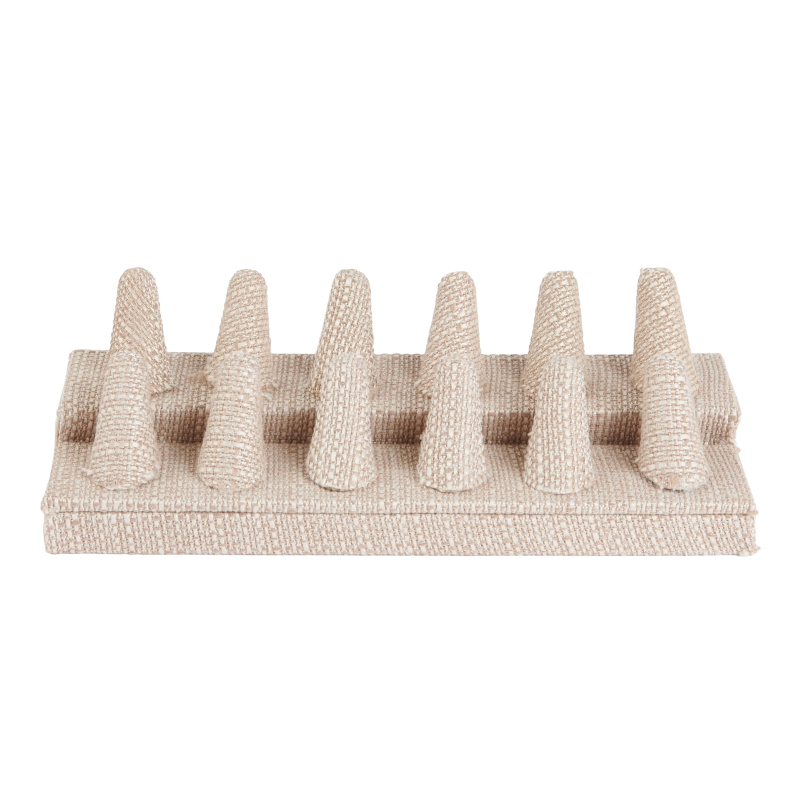 SSWBasics 12-Finger Linen Ring Display - Walmart.com