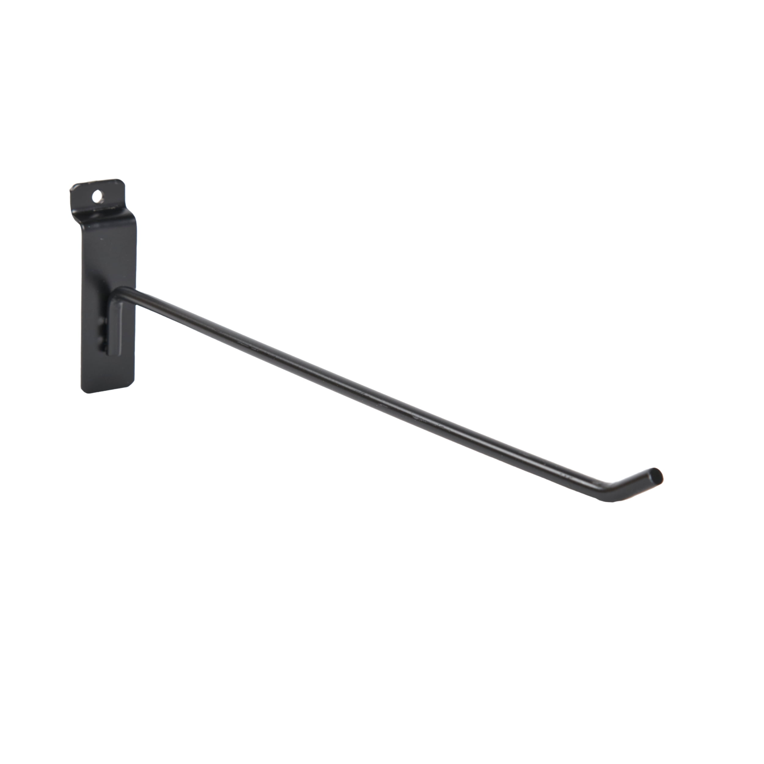 SSWBasics 12 inch Black Peg Hook for Slatwall - Pack of 25 - Slatwall ...