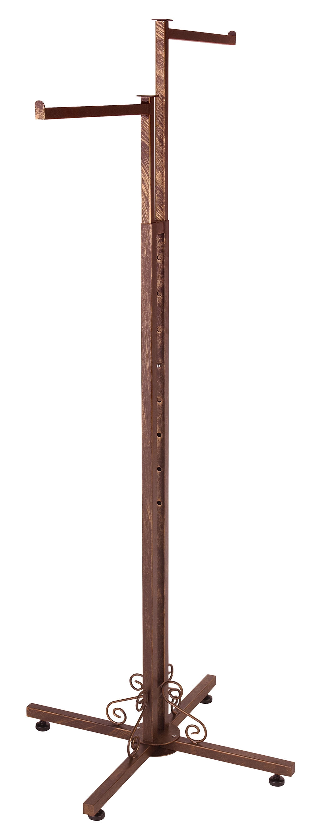 SSWBasics 2-Way Clothes Rack with Straight Arms Boutique Cobblestone ...