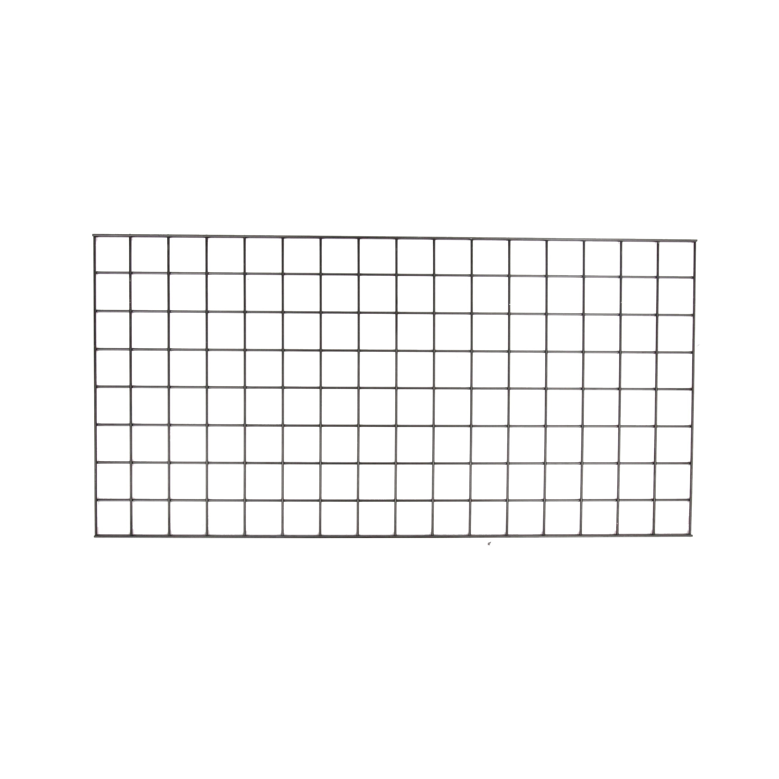 SSWBasics 2' x 4' Black Metal Wire Grid Panel - Versatile Display ...