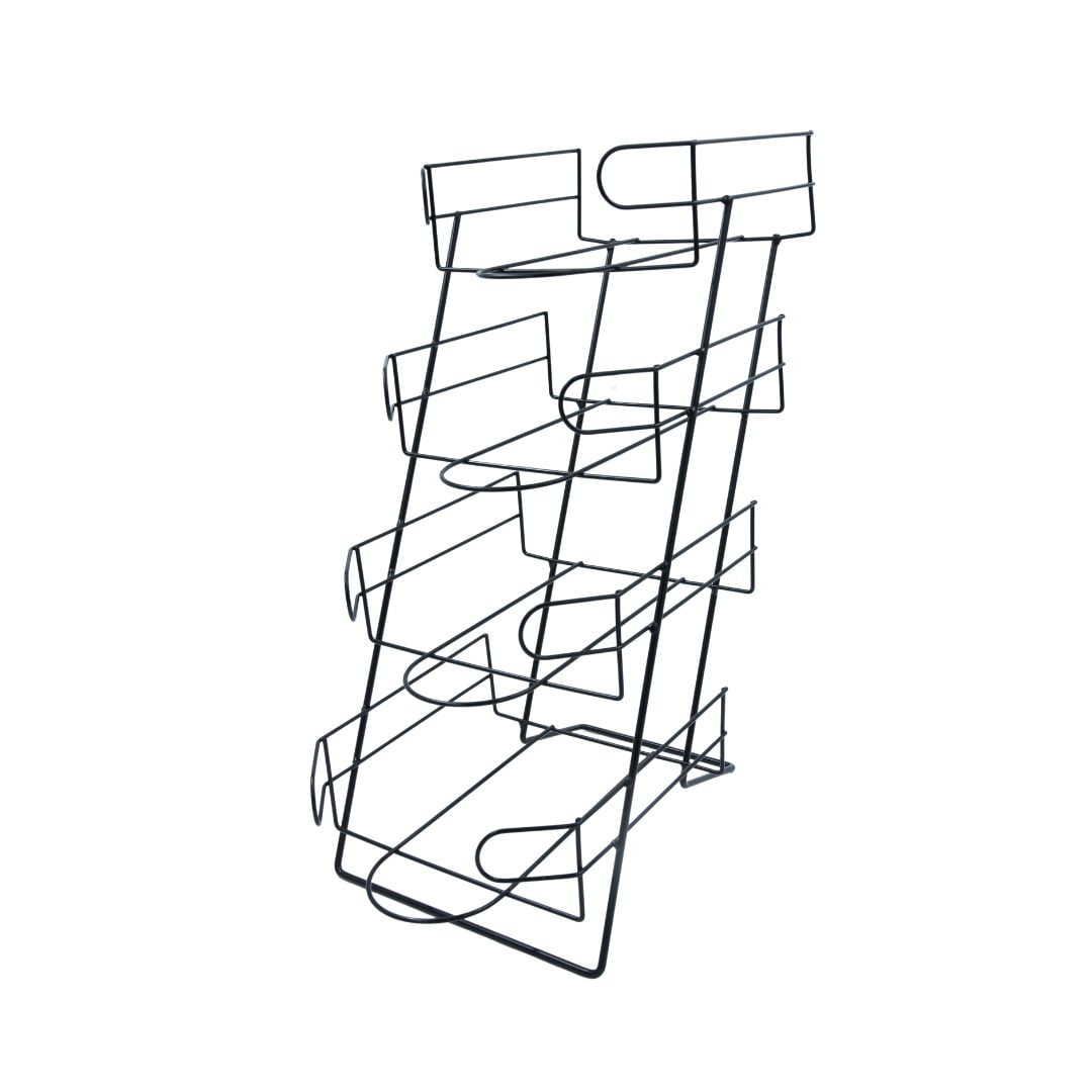 4-Tier Black Countertop Baseball Cap/Hat Retail Display Stand - Walmart.com