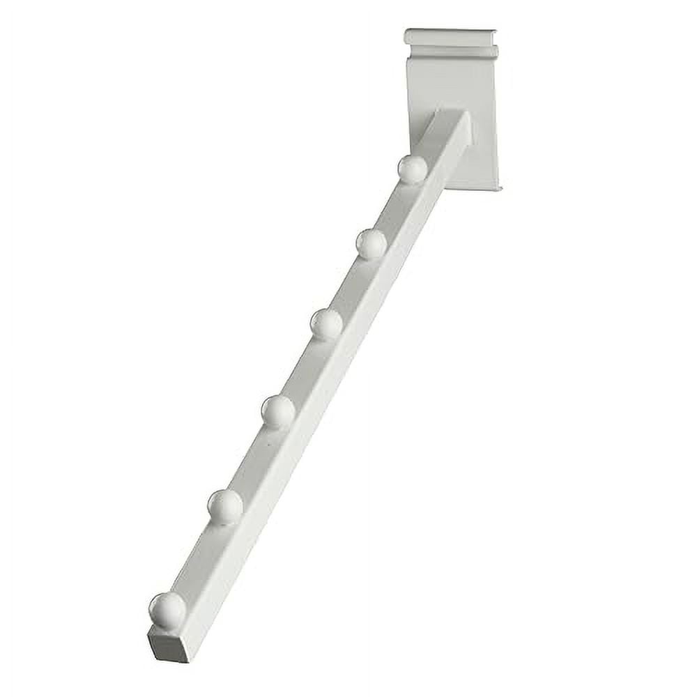 SSWBasics 6-Ball Waterfall White Faceout for Wire Grid Pack of 5- White ...