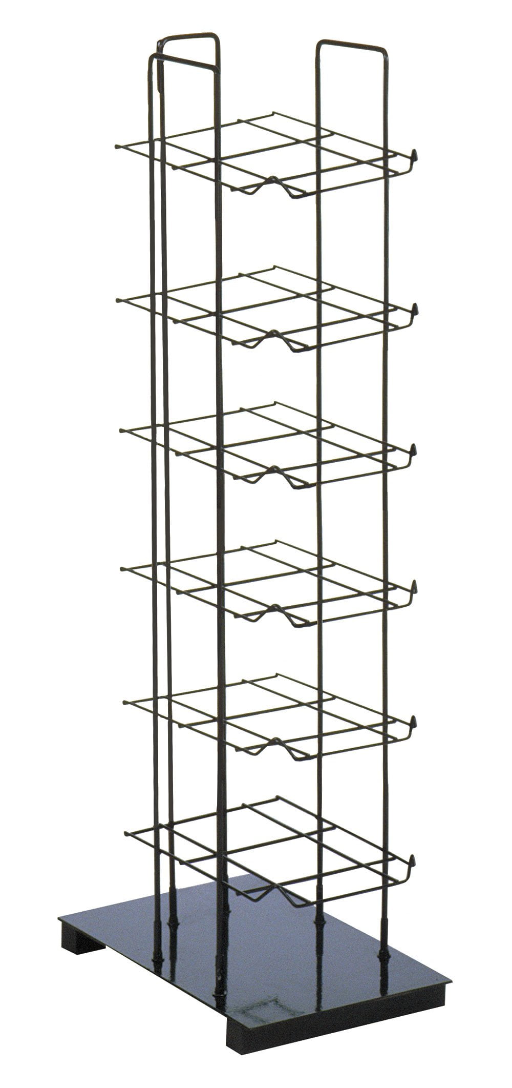 SSWBasics Black Countertop Hat Display Stand - (Holds up to 36 Caps ...