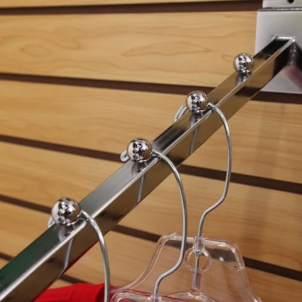 SSWBasics Chrome 6-Ball Waterfall for Slatwall - Pack of 10 - Walmart.com