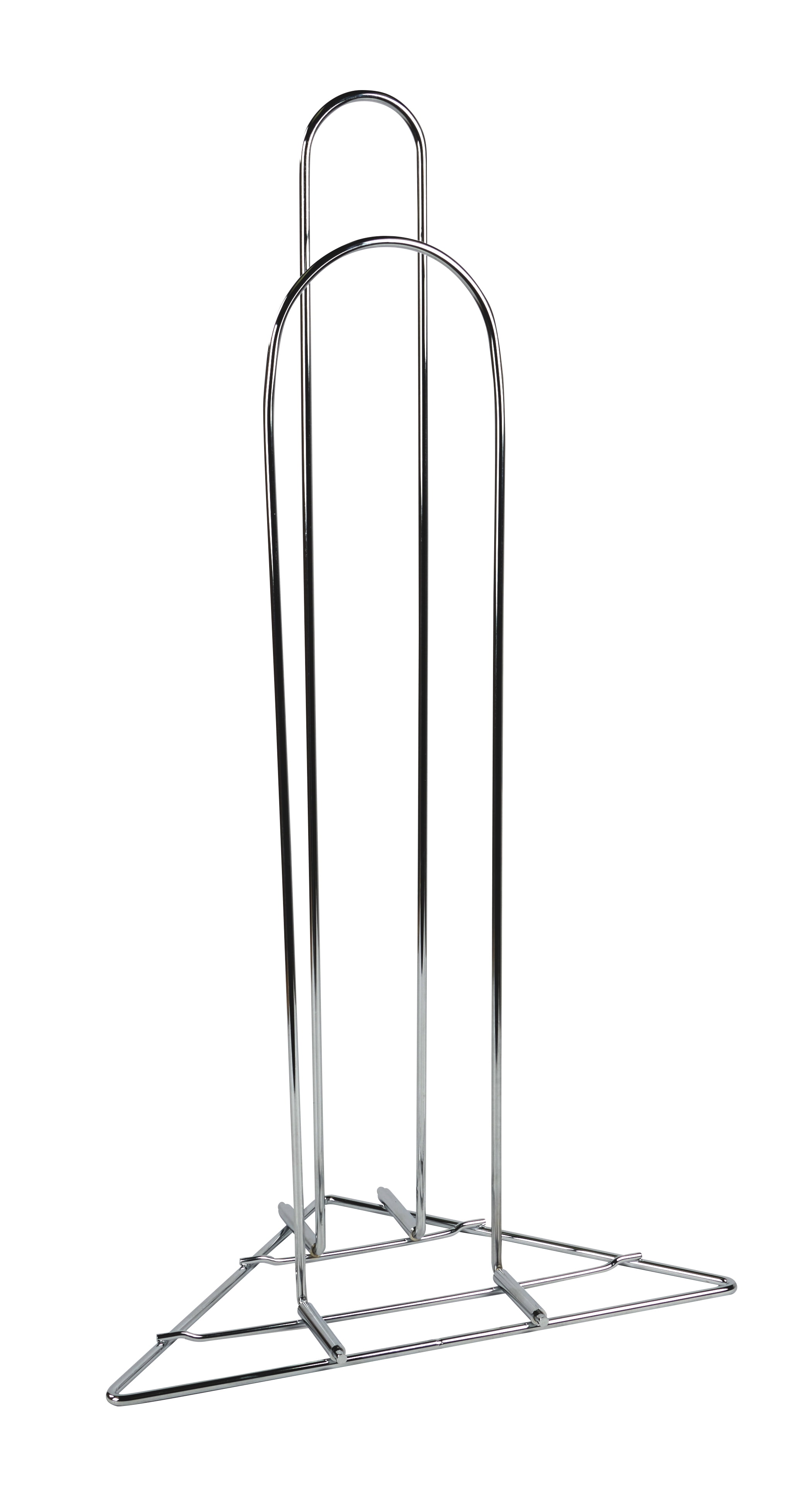 SSWBasics Chrome Clothing Hanger Holder (Fits 50-75 Hangers ...