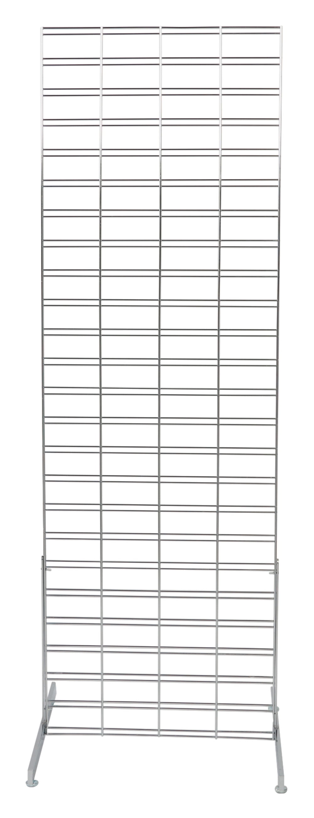 SSWBasics Chrome Slat Grid Standing Grid Screen (Grid Wall Unit) - 2 x ...