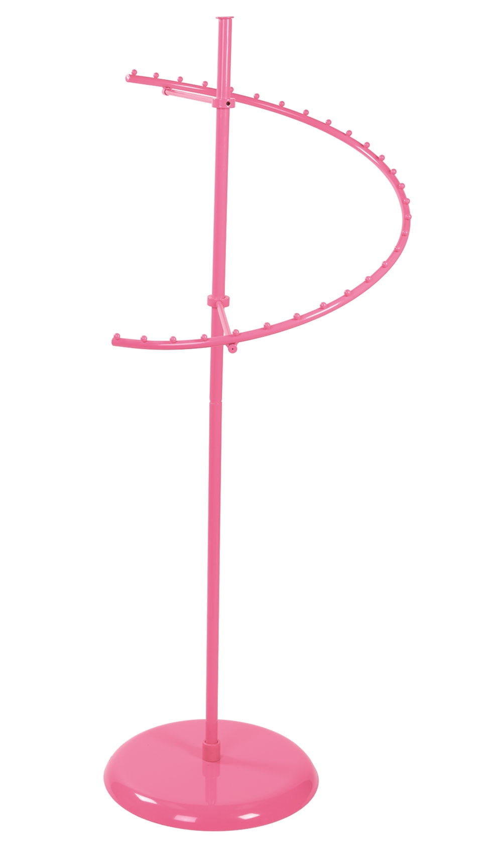 SSWBasics Hot Pink 29-Ball Clothing Rack - Hot Pink Spiral Clothing ...