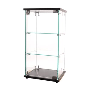 Shop Glass Display Cases for Home and Office with Locks and Lights