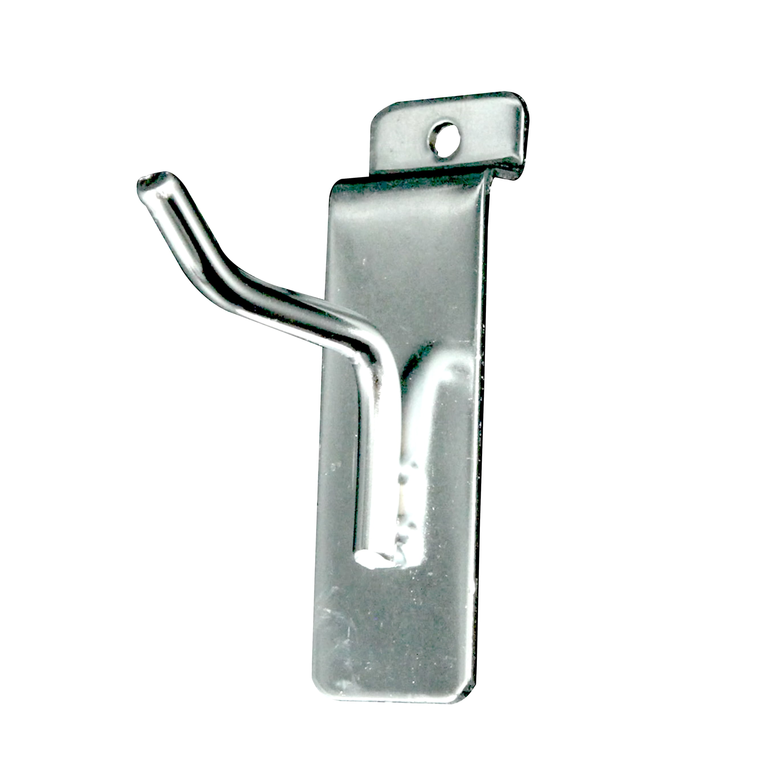 SSWBasics Slatwall Accessories: 2" Chrome Slatwall Hooks Pack of 25 ...