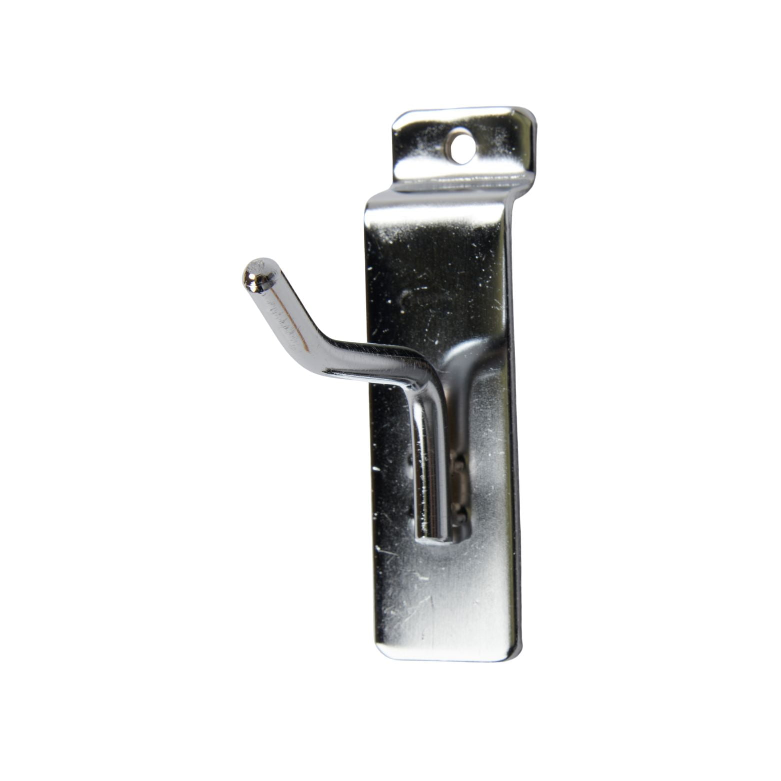 SSWBasics Slatwall Accessories: 2" Chrome Slatwall Hooks Pack of 50 ...