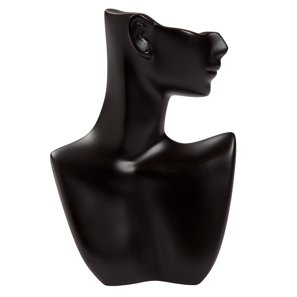 SSWBasics Small Side Profile Black Earring/Necklace Display - Case of 3 ...