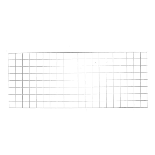 White Finish Grid Wall Panels - 3 on Center Accepts Wire Grid Fixtures ...