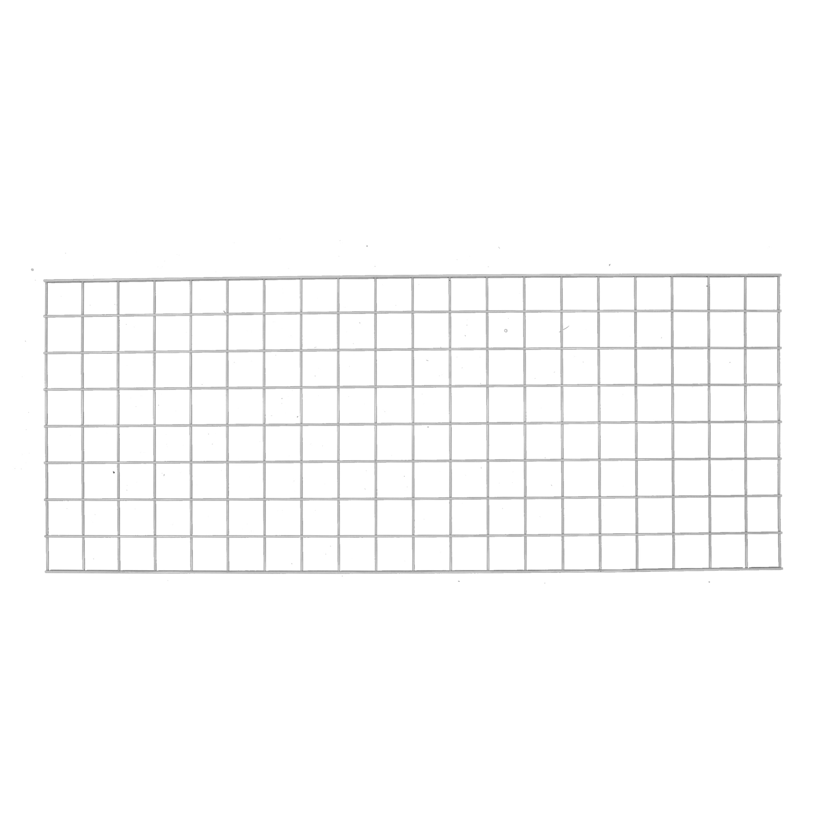 SSWBasics White Finish Grid Wall Panels, 3-Inch Centers, Wire Fixtures ...
