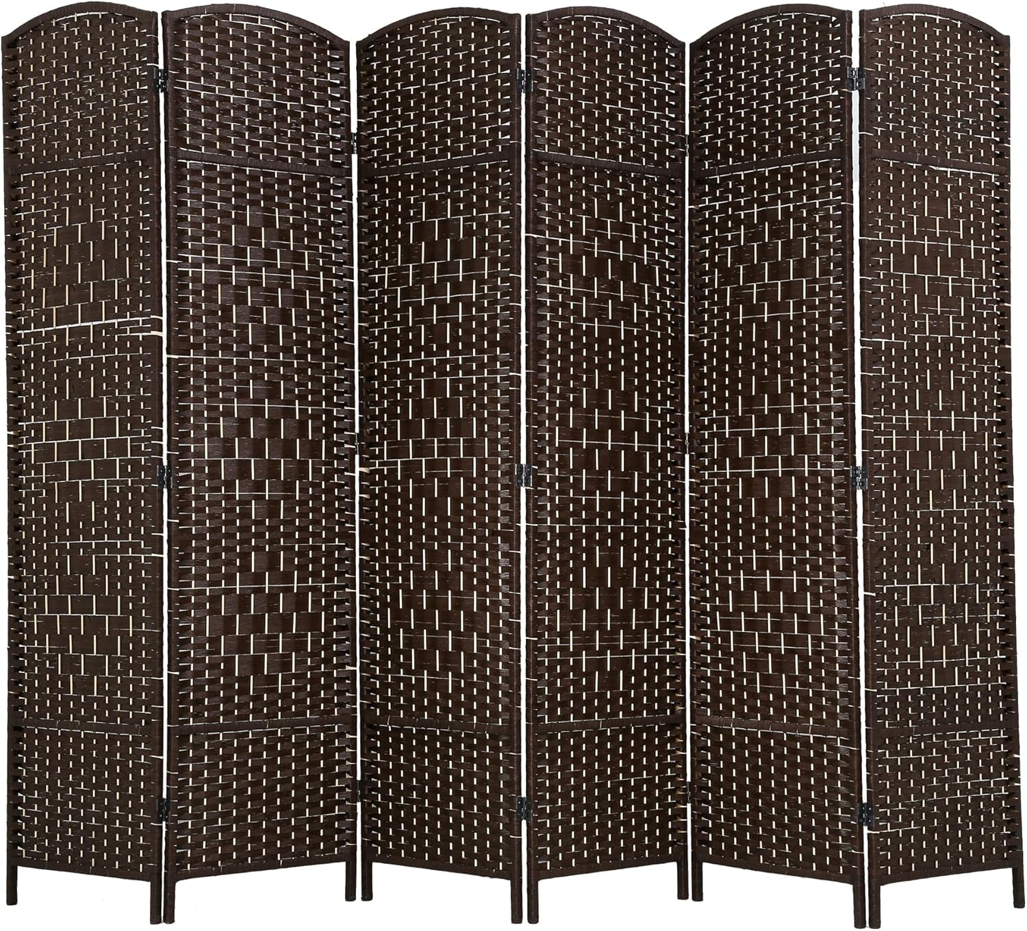 SSYBAB Room Divider Room Screen Divider Wooden Screen Folding Portable ...