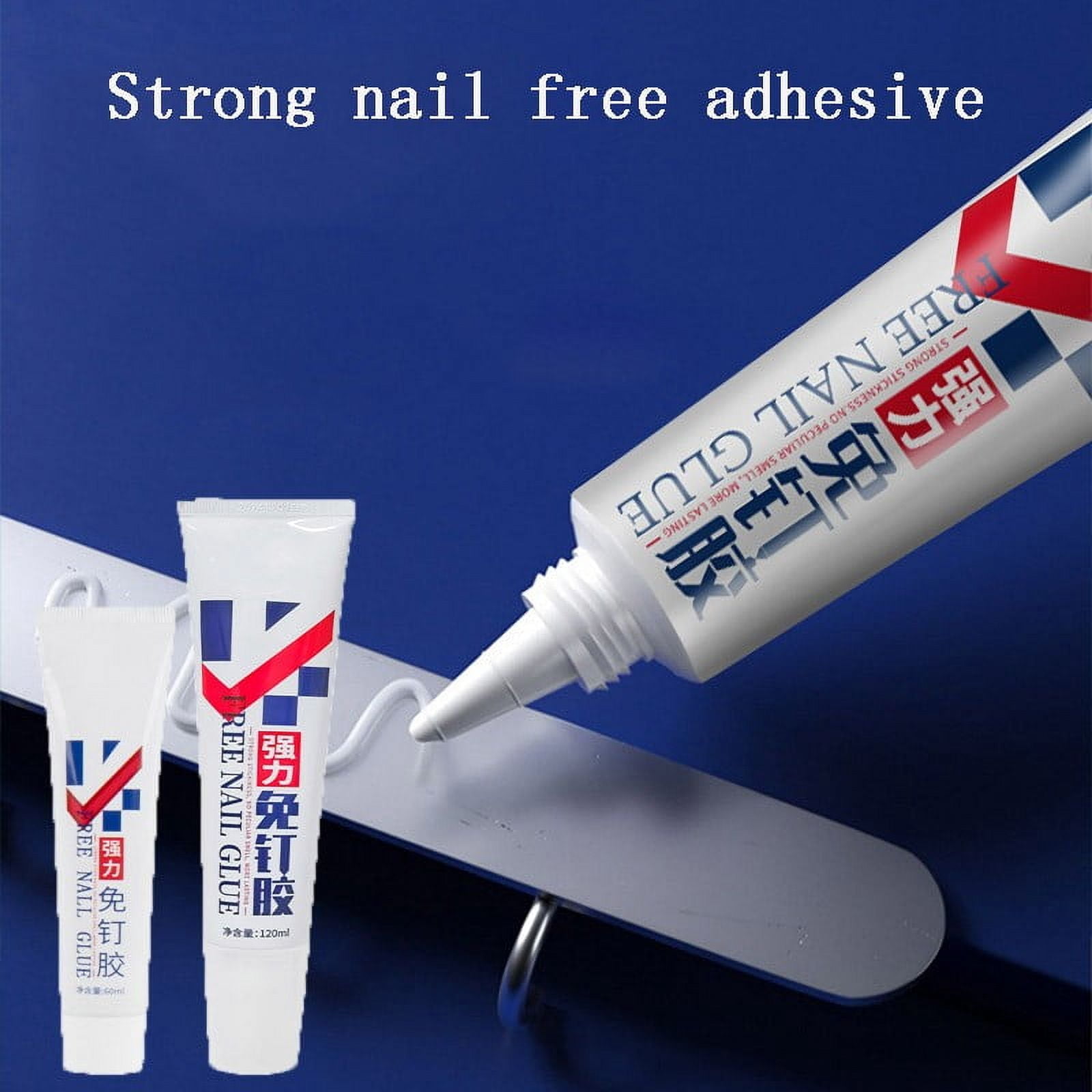 SSZMDLB under $5 2Pcs No Nail Adhesive, Adhesives, Strong Nail Free ...