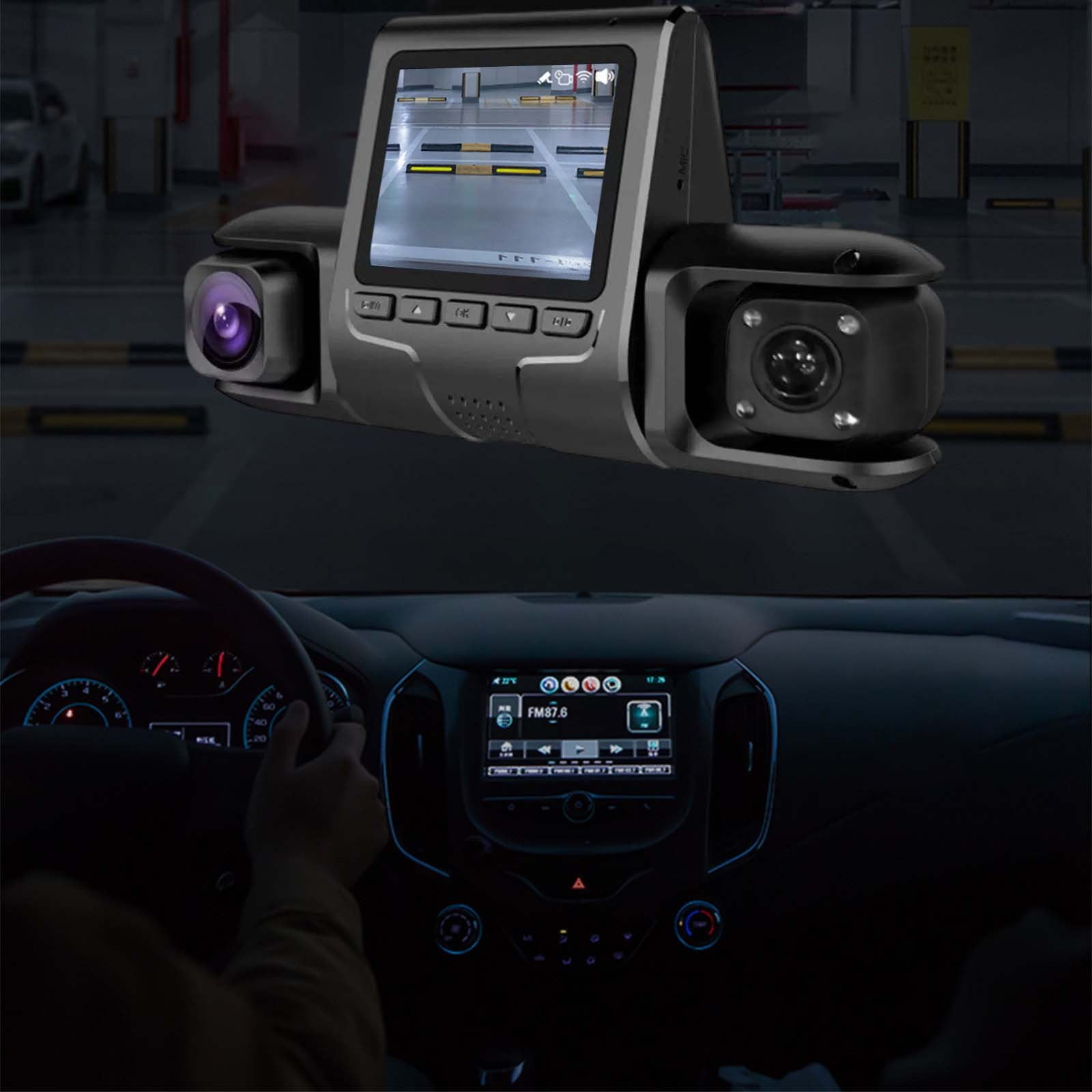 SSZMDLB under $5 Dash Camera, Dash Cam Front and Inside, 1080P Dual ...