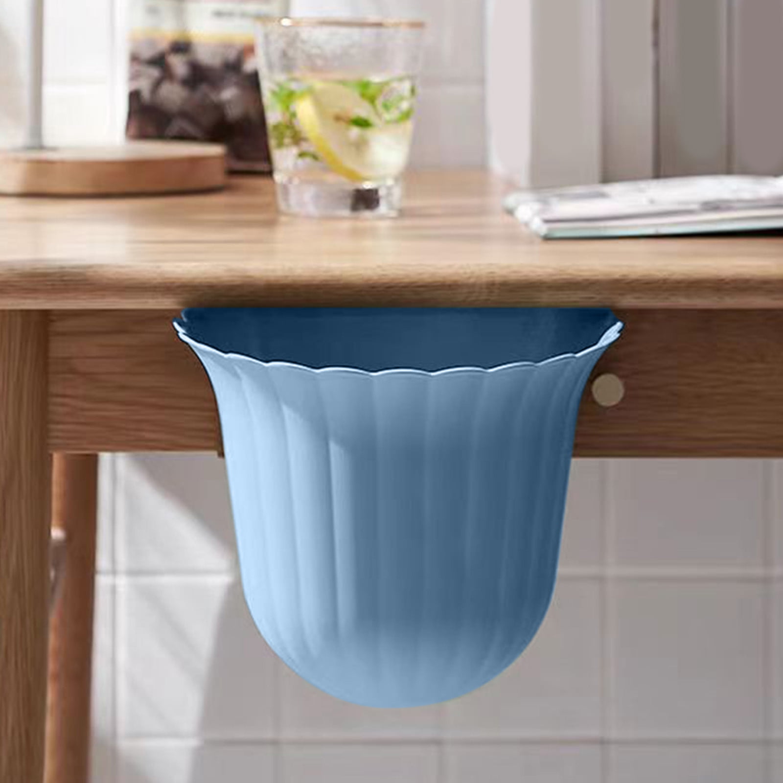 SSZMDLB under $5 Kitchen Trash Can Household Bathroom Student Dormitory ...