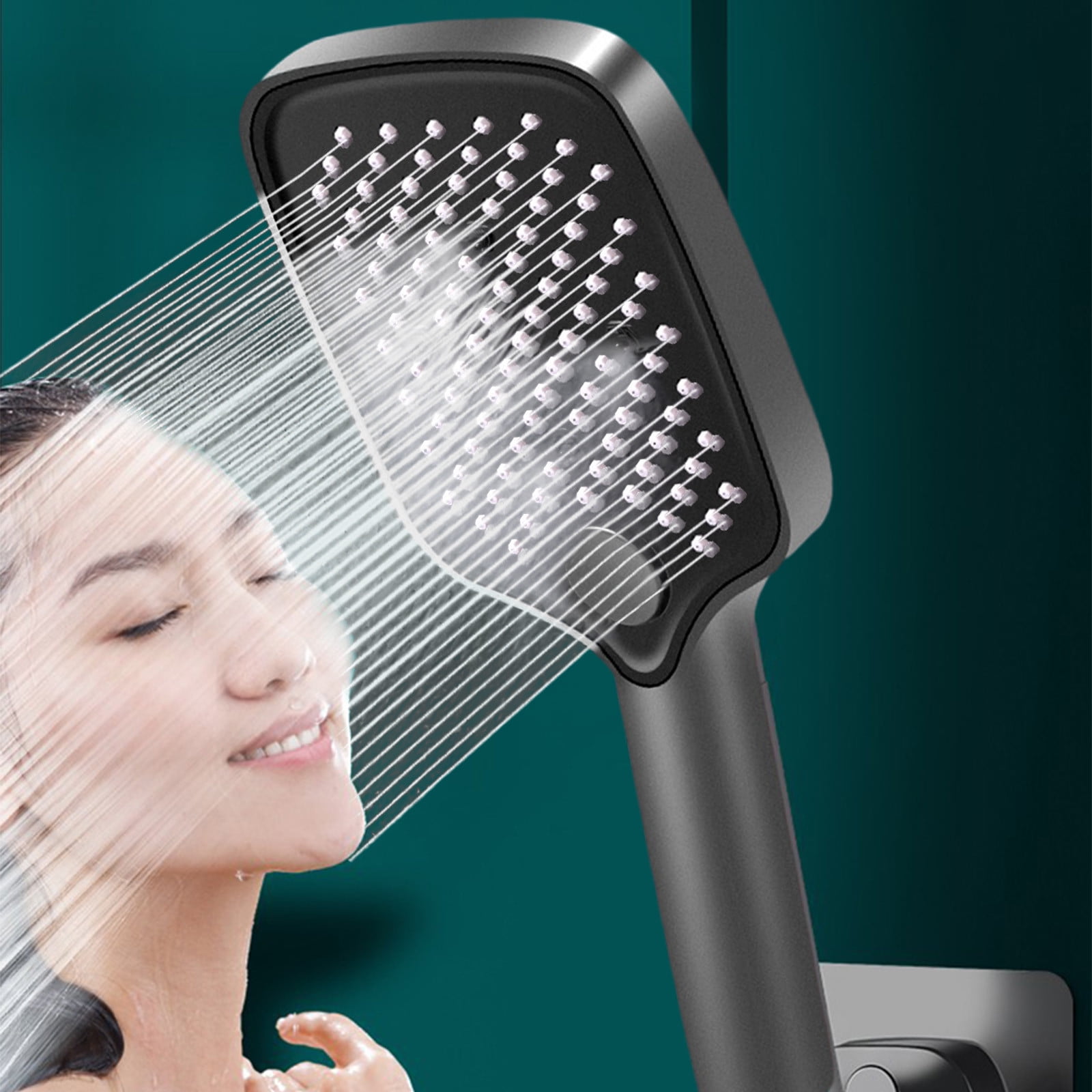 SSZMDLB under $5 Shower Head, High Pressure Handheld Showerhead with 4 ...
