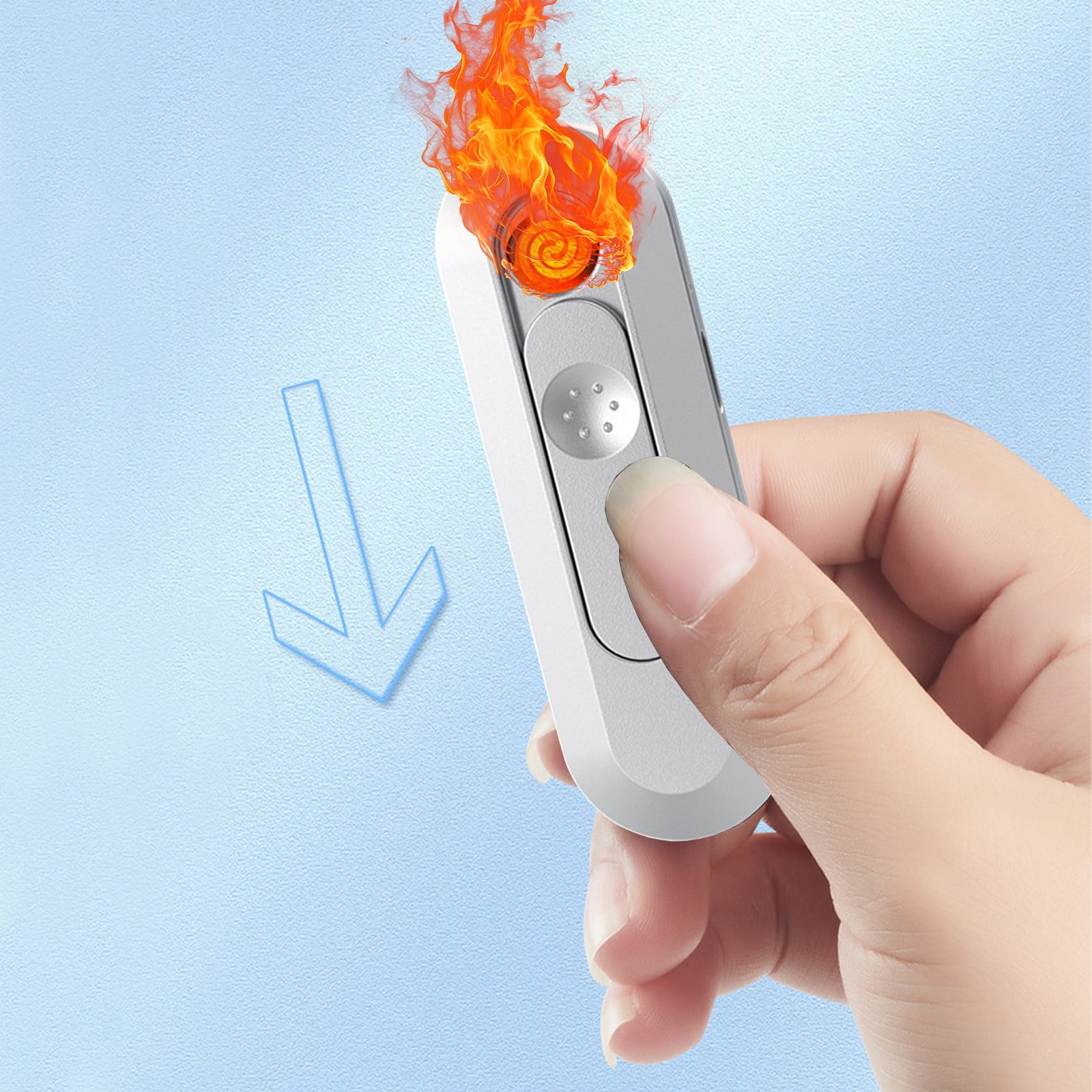 SSZMDLB under $5 Thin Induction Charging Lighter, USB Rechargeable ...
