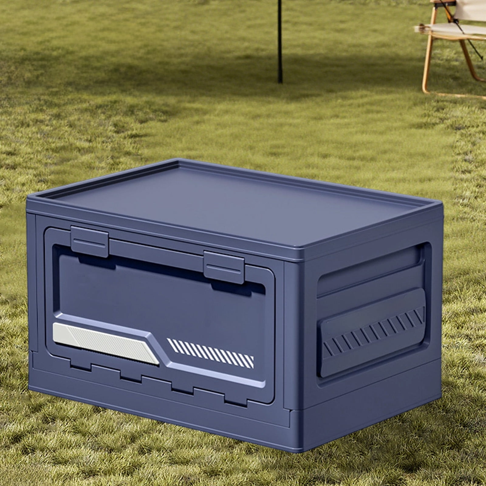 SSZMDLB under $5 Outdoor Camping Storage Box, Side Door Folding ...