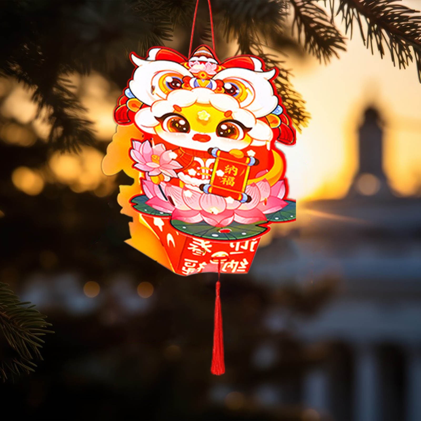 SShop New Years Eve Party Supplies 2025, The Year Of The Snake 2025 Light Hand Lanterns Spring ...