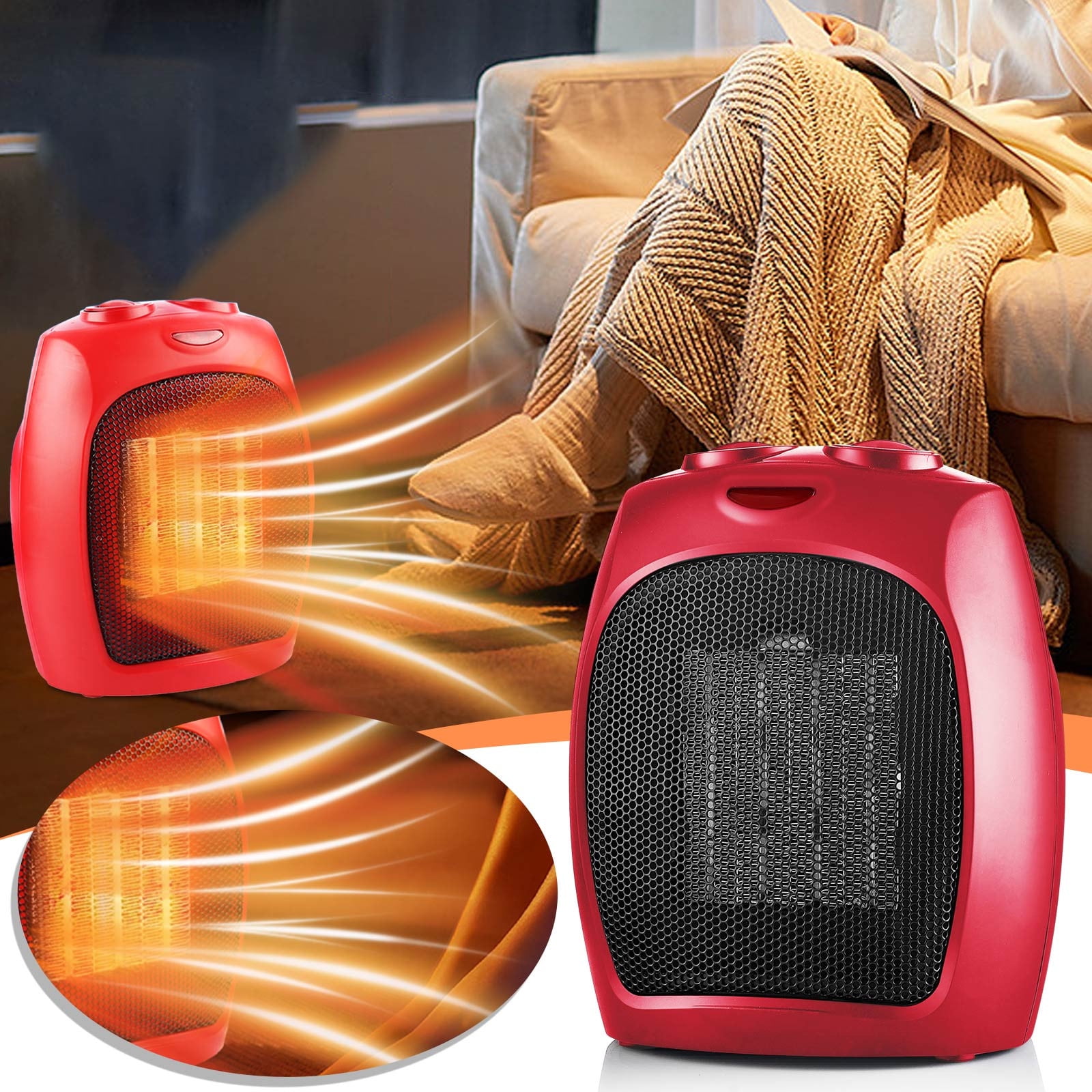 SShop Winter Clearance 2024, Winter Heating And Electric Heater Mini Vertical Home Office Heater ...