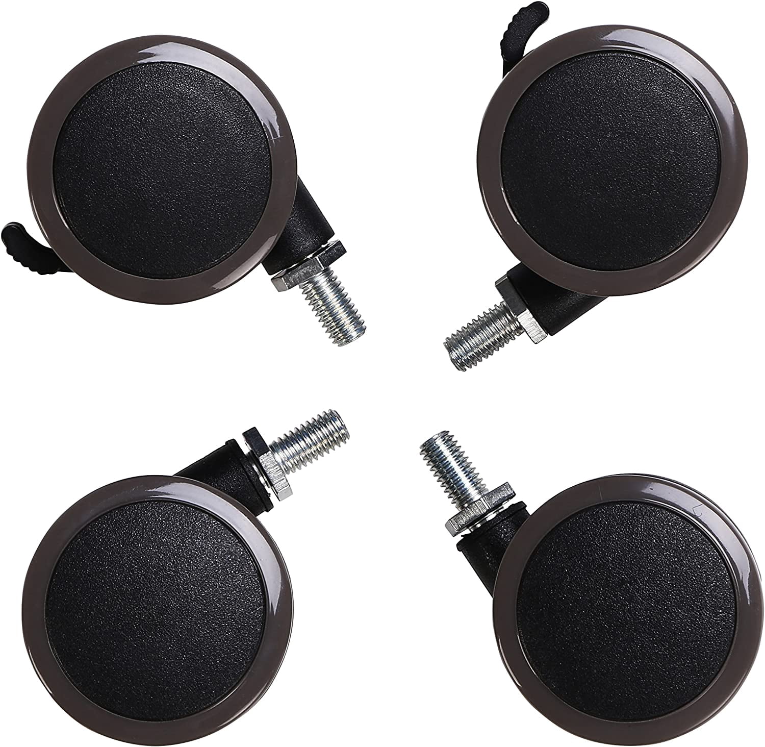 SSyao Height Adjustable Desk Leg Casters Wheels Set of 4 pcs - Walmart.com
