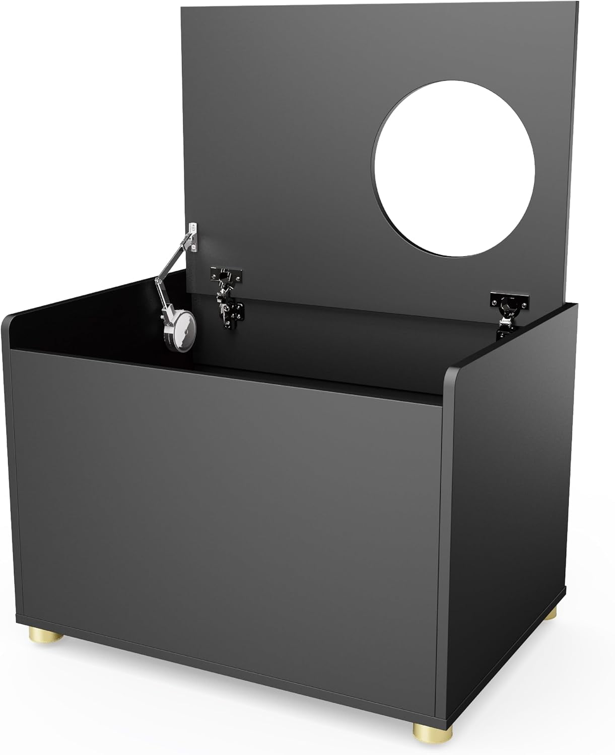 SSyao Modern Cat Litter Box Enclosure Furniture as End Side Table ...
