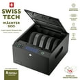 Swiss Tech Wächter 500 Biometric 5-Gun Safe with Modular Foam, USB-C ...