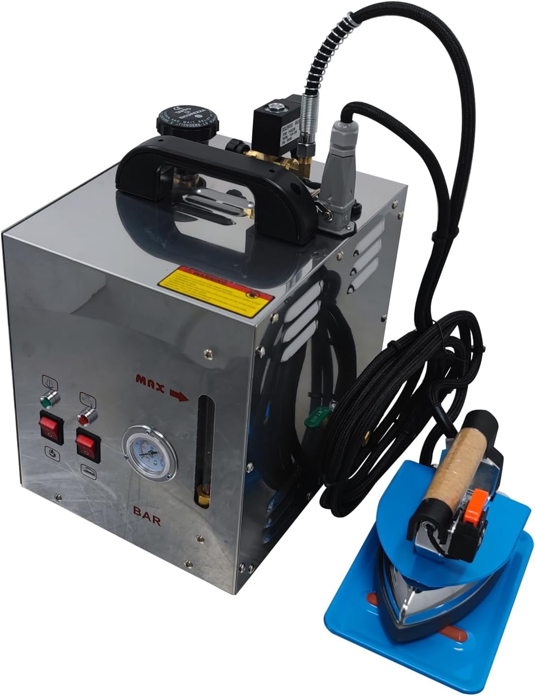 ST-6 Industrial Steam Iron Curtain Electric Iron Boiler Hanging Bottle ...