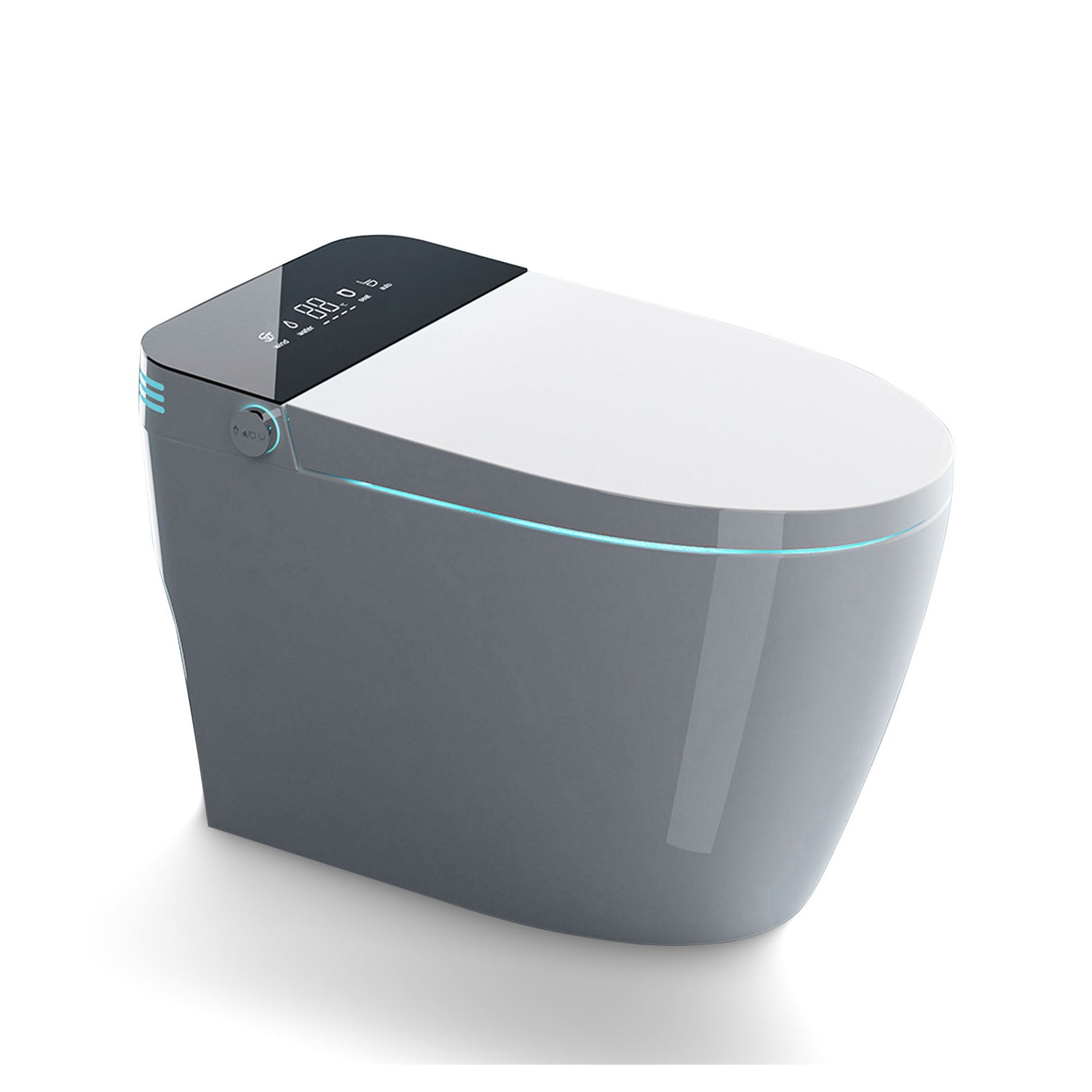 ST-GP-01 Smart Toilet with Heated Bidet Seat, Portable toilet with ...