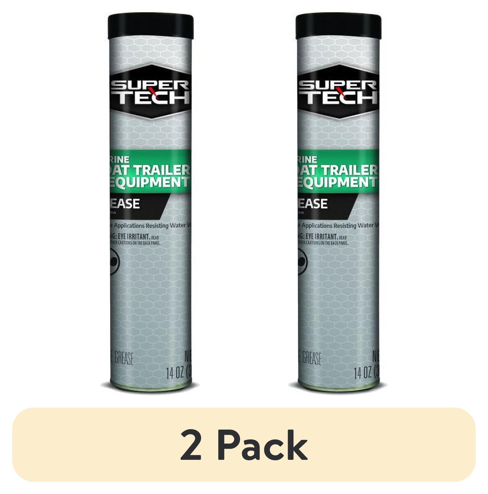 (2 pack) Super Tech Marine Grease 14oz Water-Resistant High Drop Point ...