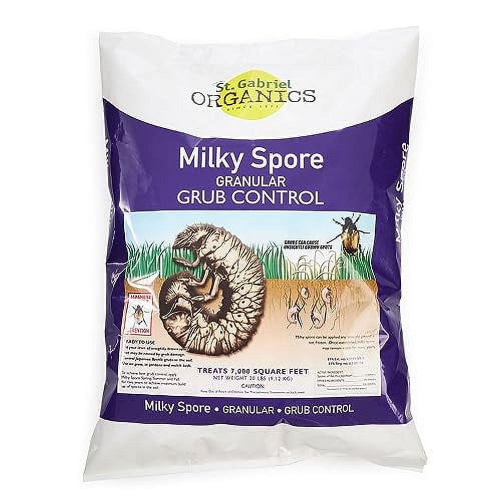 ST. Gabriel Organics - Milky Spore Granular Natural Bacteria Japanese ...