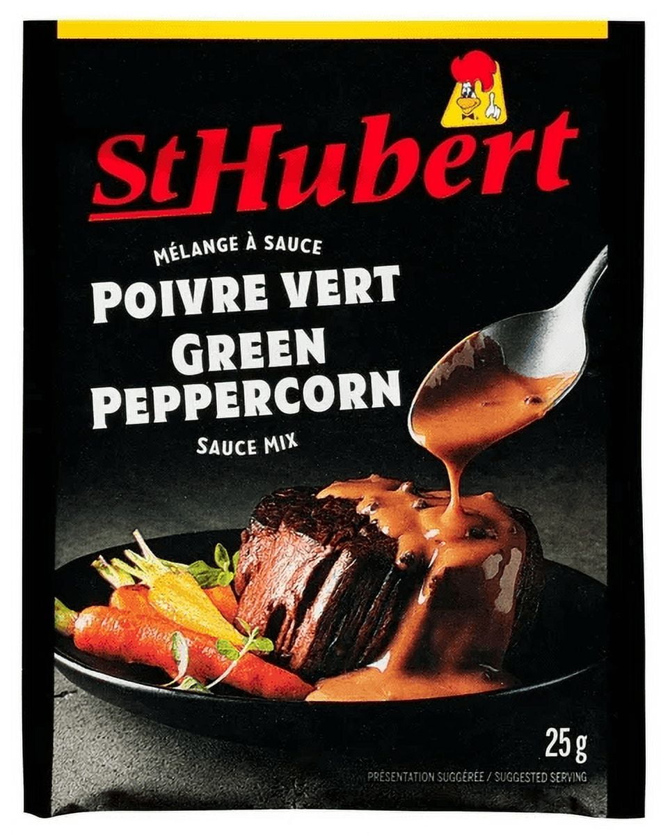 ST-HUBERT Green peppercorn sauce mix - Walmart.com
