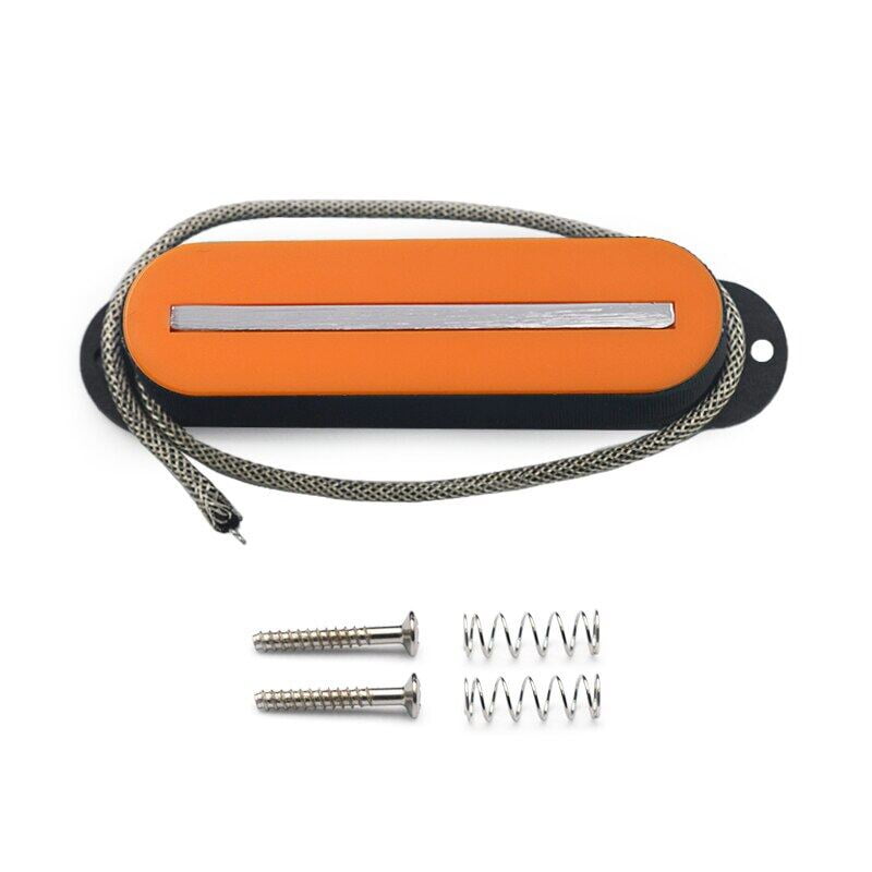 ST Style Single Coil Blade Pickup Fiber Base Plate 7.5K One line Pickup ...