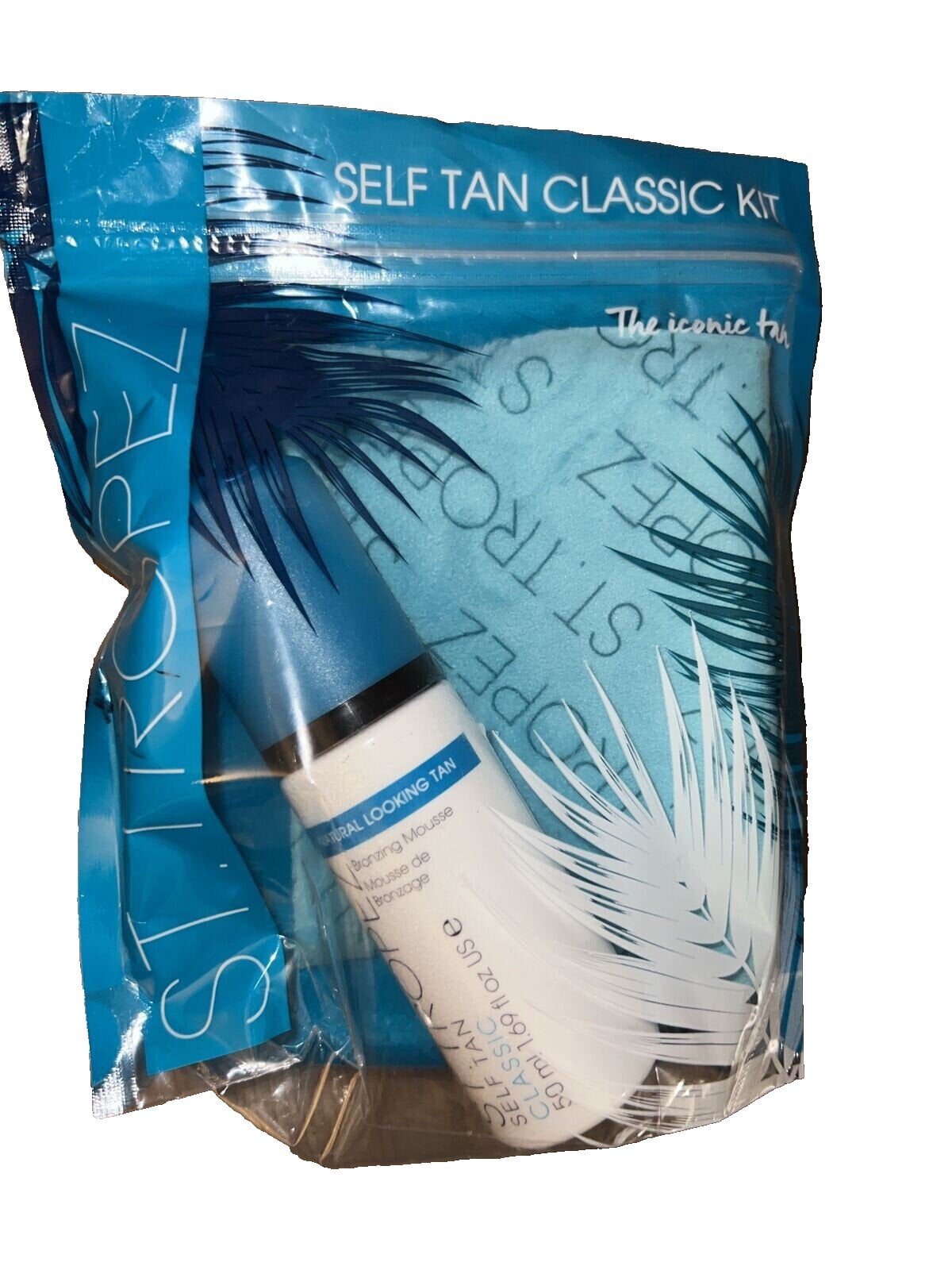 ST. TROPEZ Self Tan Classic Kit 1.69oz Bronzing Mousse & Applicator ...