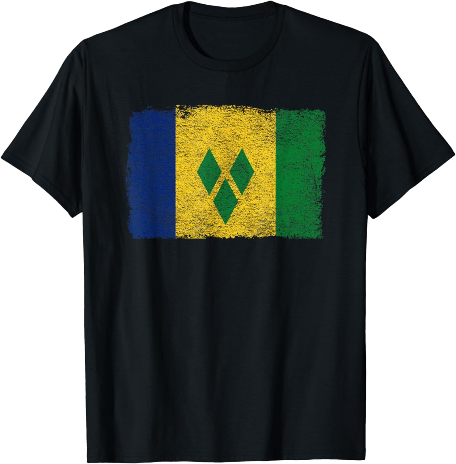 ST. VINCENT AND THE GRENADINES FLAG KINGSTOWN Cotton T-Shirt - Walmart.com