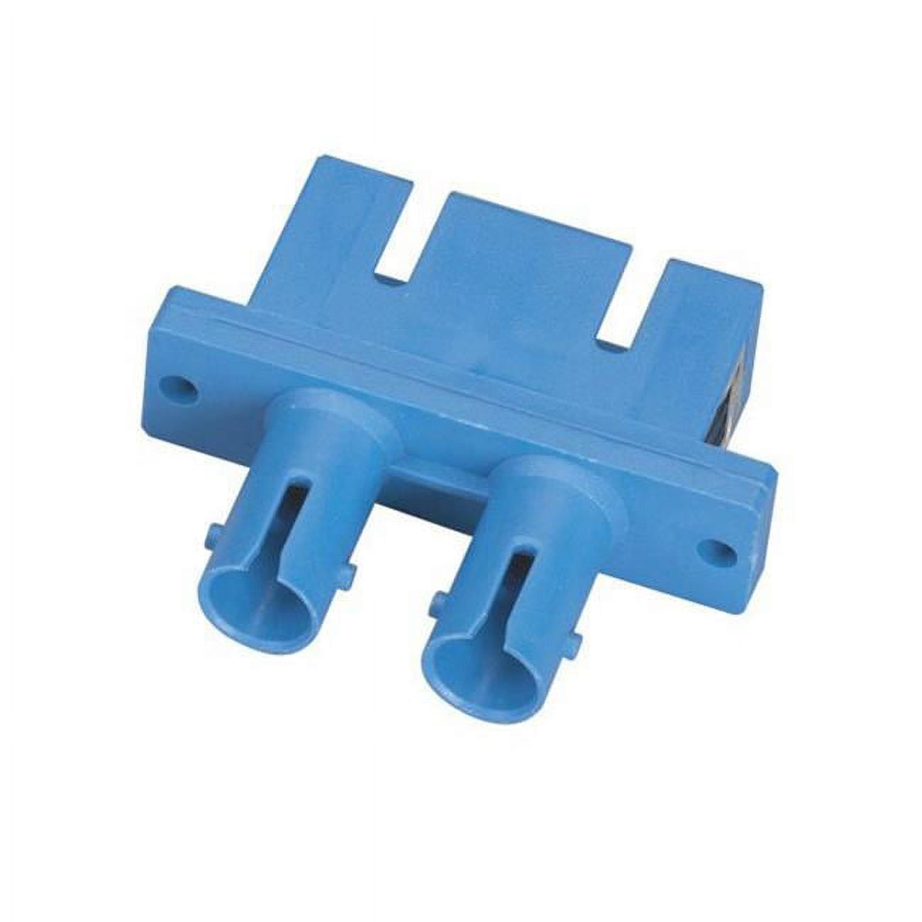 ST to SC Single-Mode Duplex Rectangular Mounting Fiber Optic Adapter ...