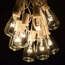 100 Foot G40 White Satin Pearl String Lights with Green Wire - Walmart.com