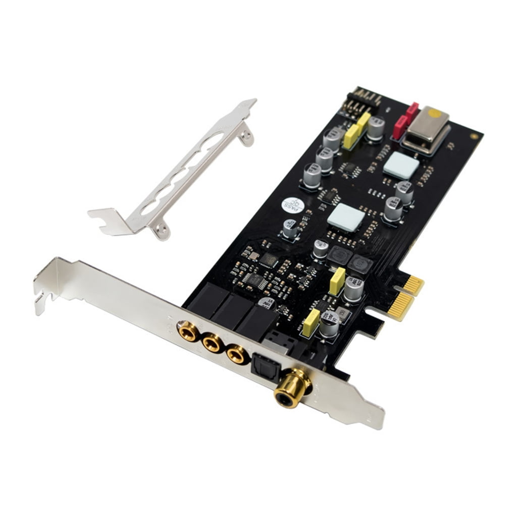 ST113 PCIe Sound Card Internal PC with Low Profile Bracket Sound Card ...