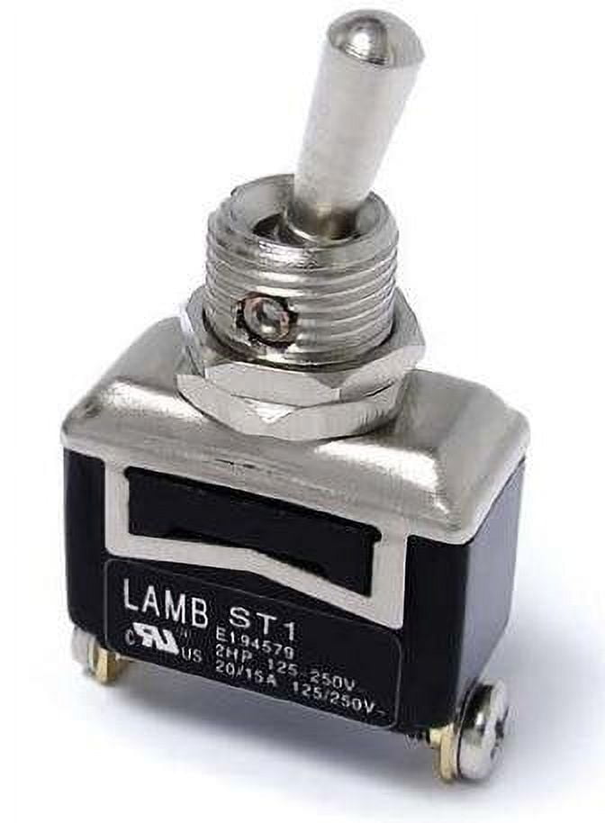 ST141D00 TOGGLE SWITCH, SPST, 20A, 125VAC - Walmart.com