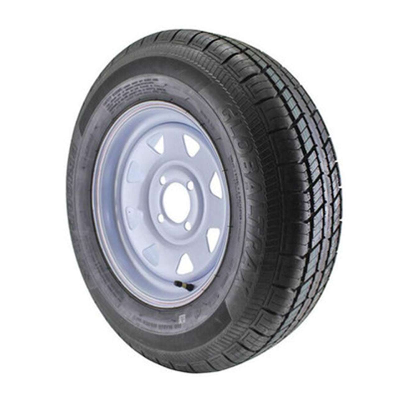 Globaltrax ST175/80R13 Trailer Tire LRD, 8 Ply, 1610lbs Load Capacity ...