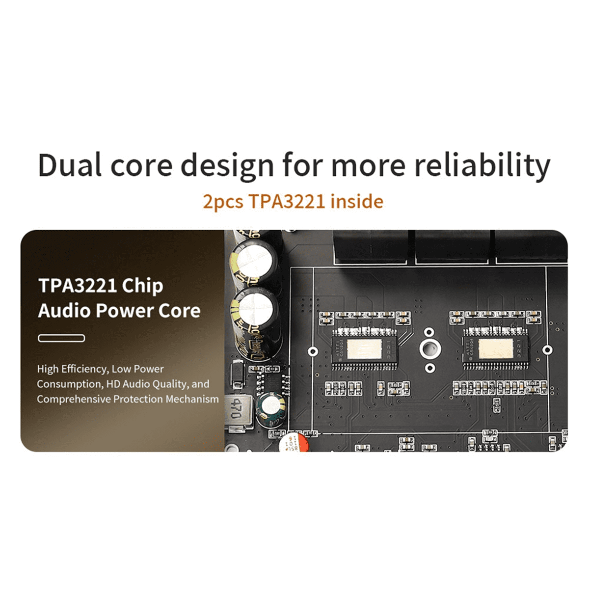 ST21PRO Bluetooth Digital Audio Power Amplifier Board 2.1 Channel ...
